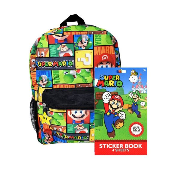 Nintendo | Accessories | Super Mario Backpack 6 Allover Print Luigi ...